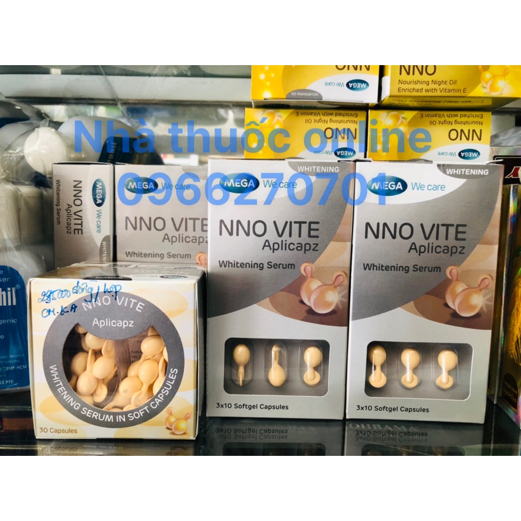 SERUM DƯỠNG NNO VITE HỘP 3 VỈ | Shopee Việt Nam