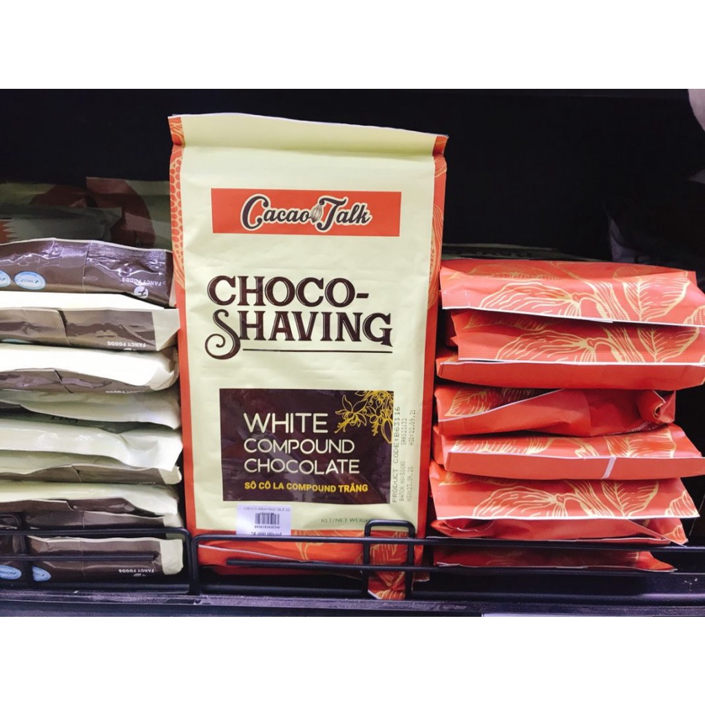 Choco Shaving Trắng Cacao Talk 1kg | Shopee Việt Nam