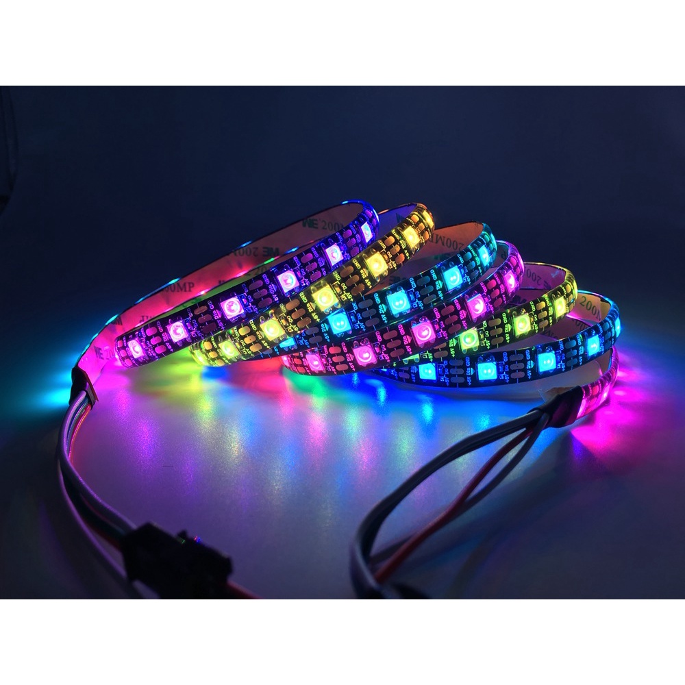 Dải đèn led Xnbada 1-5m WS2812B 60 pixel / đèn led / m Đèn led dải RGB ...