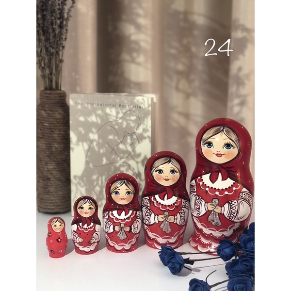 Búp bê Nga - Matryoshka 5 packs (MS: 24) | Shopee Việt Nam