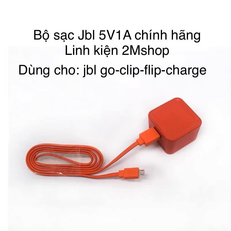 Bộ sạc jbl chính hãng Micro usb 5V1A. Dây cáp sạc cho loa, Tai nghe ...