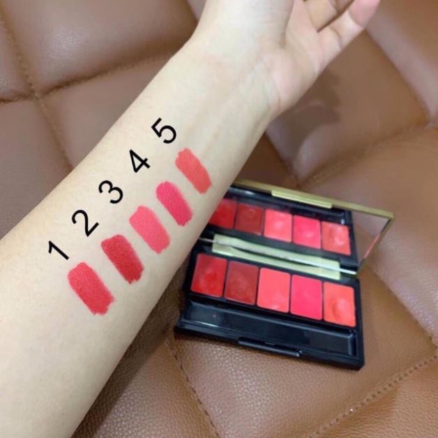 Bảng son sum mini 5 màu cực đẹp | Shopee Việt Nam