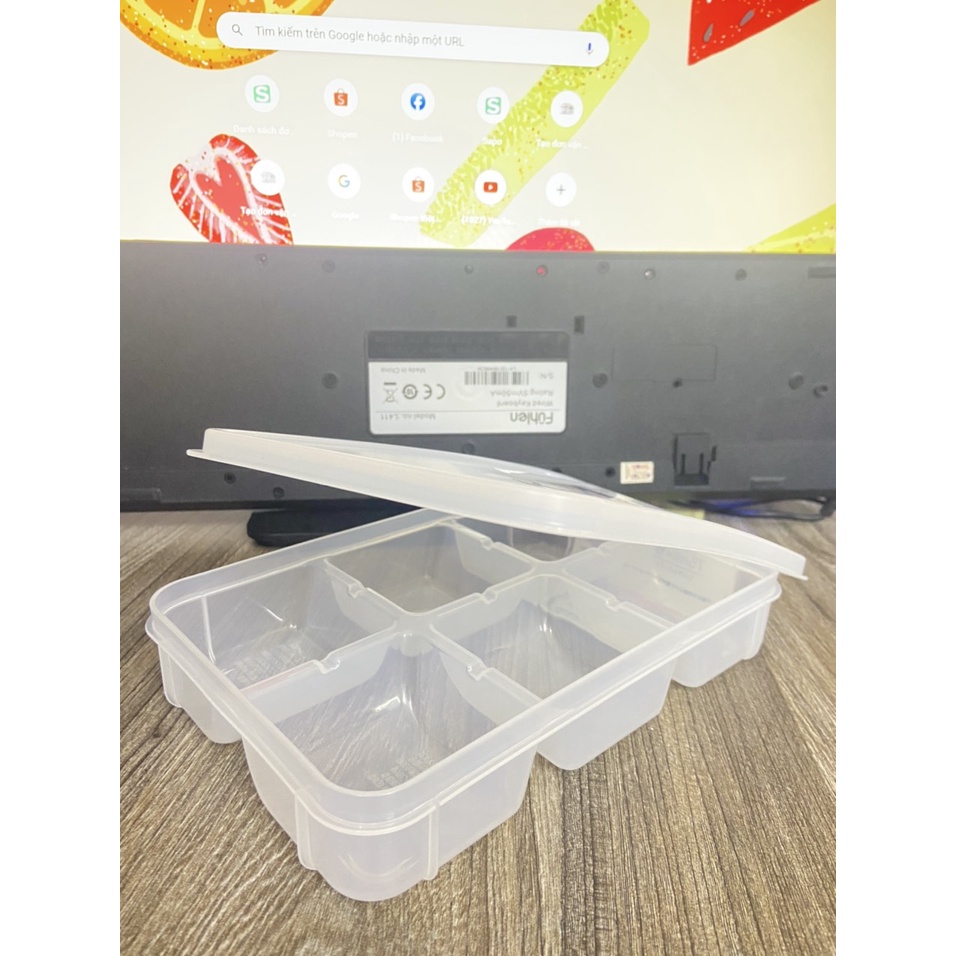 Hộp chia 6 ngăn Sanada (75mlx6) | Shopee Việt Nam