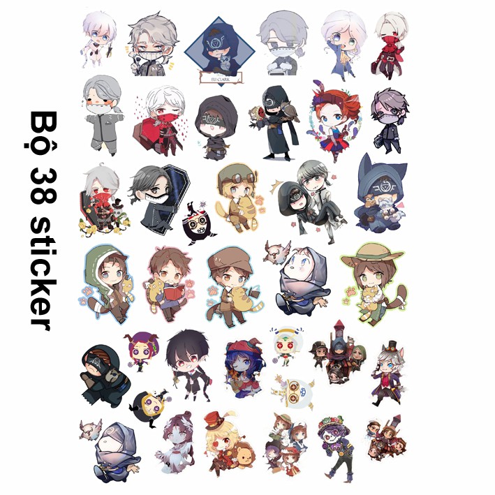 Sticker/ Hình dán Game Identity V (random) | Shopee Việt Nam
