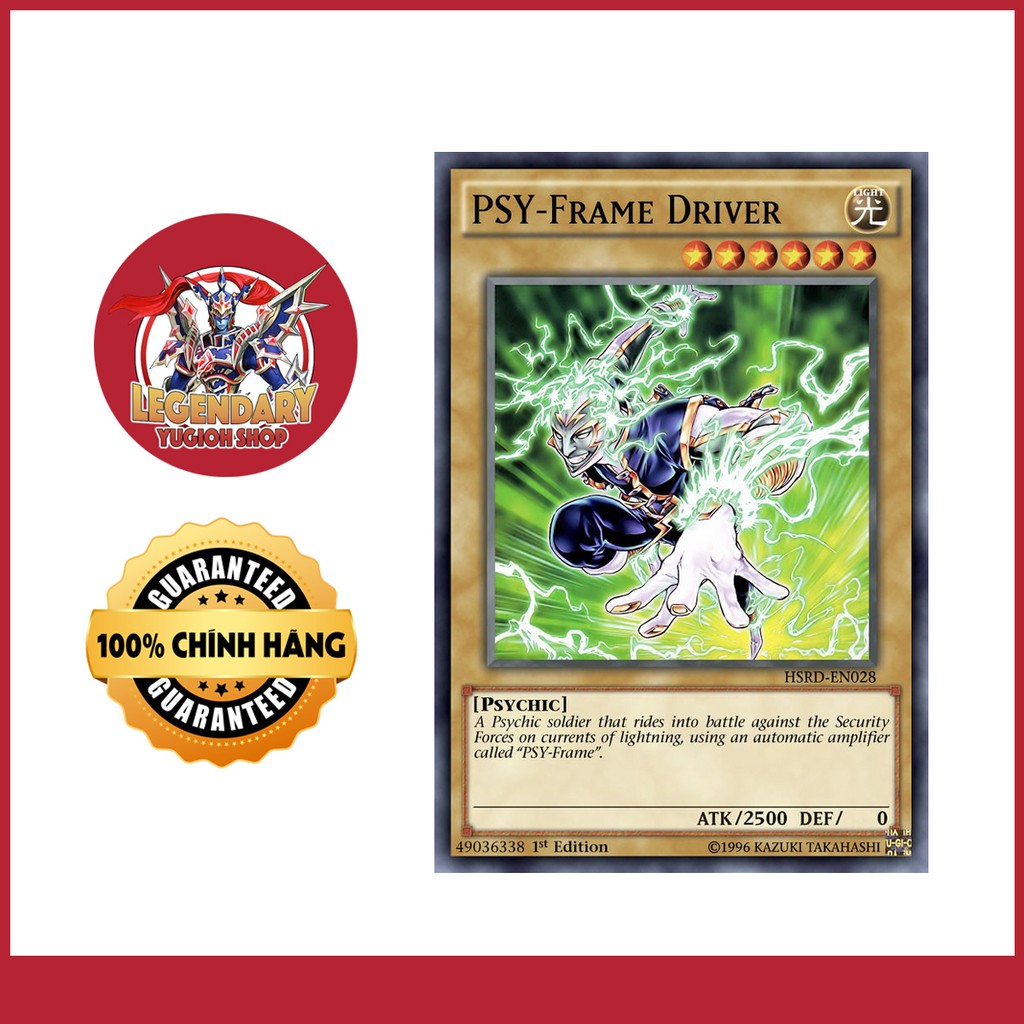 [EN-JP][Thẻ Bài Yugioh Chính Hãng] Psy-Frame Driver | Shopee Việt Nam