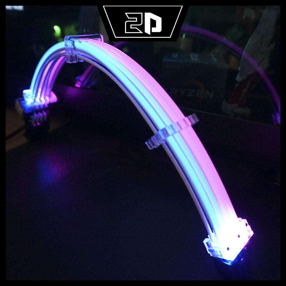 Dây nối dài 8Pin(CPU) Ambino RainPow LED A-RGB đồng bộ Mainboard ...