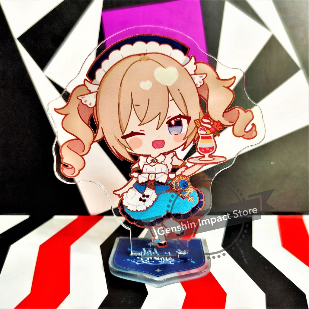 Mô hình standee nhân vật BARBARA game Genshin Impact mẫu nhà hàng ...