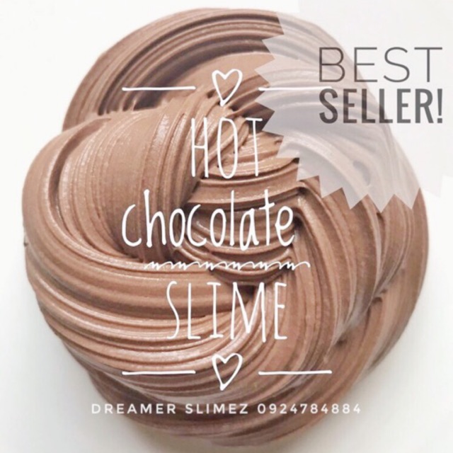 HOT CHOCOLATE SLIME - BUTTER SLIME - Slime bơ siêu phồng Fluffy ...