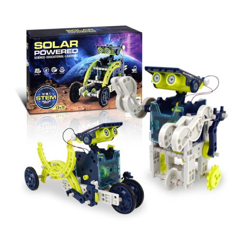 Stem Solar Robot toy 13 in 1 Educational Building Toys Coding Science ...