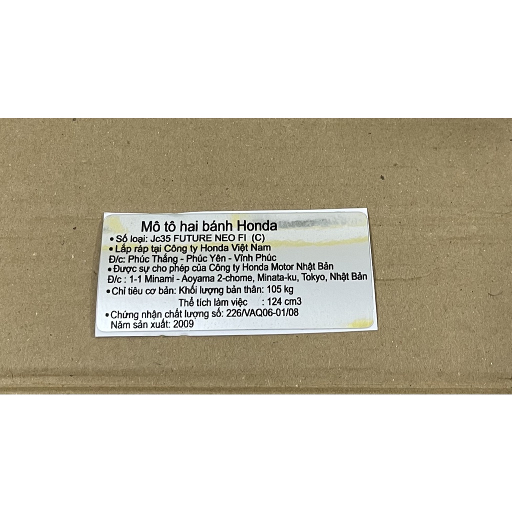tem thông số tem năm bọc sên xe future neo future x hàng ngoài | Shopee ...