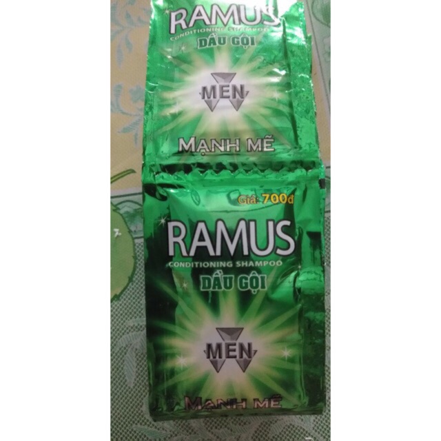 Thùng 120 dây gội Ramus Men (dây 12 gói) | Shopee Việt Nam