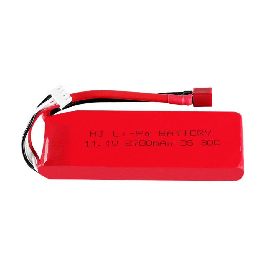 Pin Lipo 3S 11.1V dung lượng 2700mah độ sả 30C cho cano FT012, xe điêu ...
