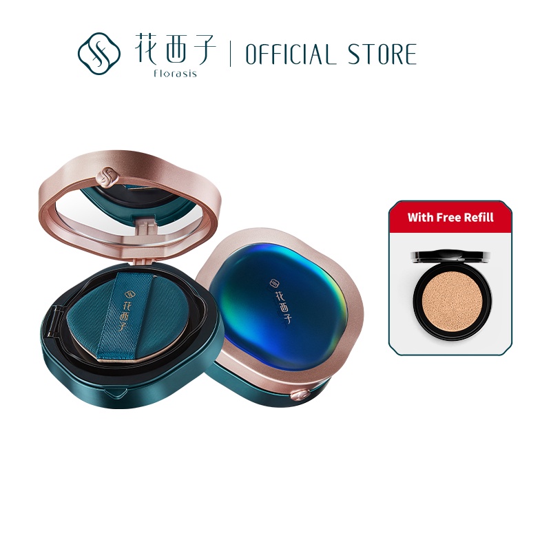 Florasis Phấn nước Lotus Skin-Nourishing Cushion Yurong Water Lily ...