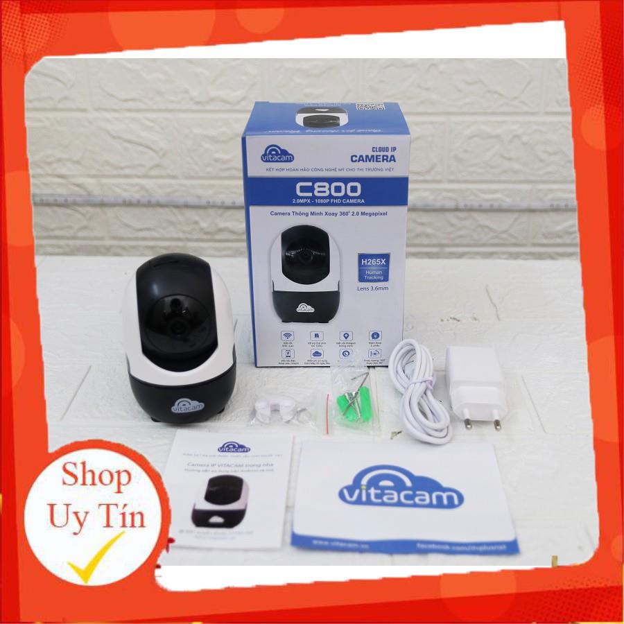 Camera IP Wifi Vitacam C800 2.0mpx Full HD 1080p - Hàng Chính Hãng ...