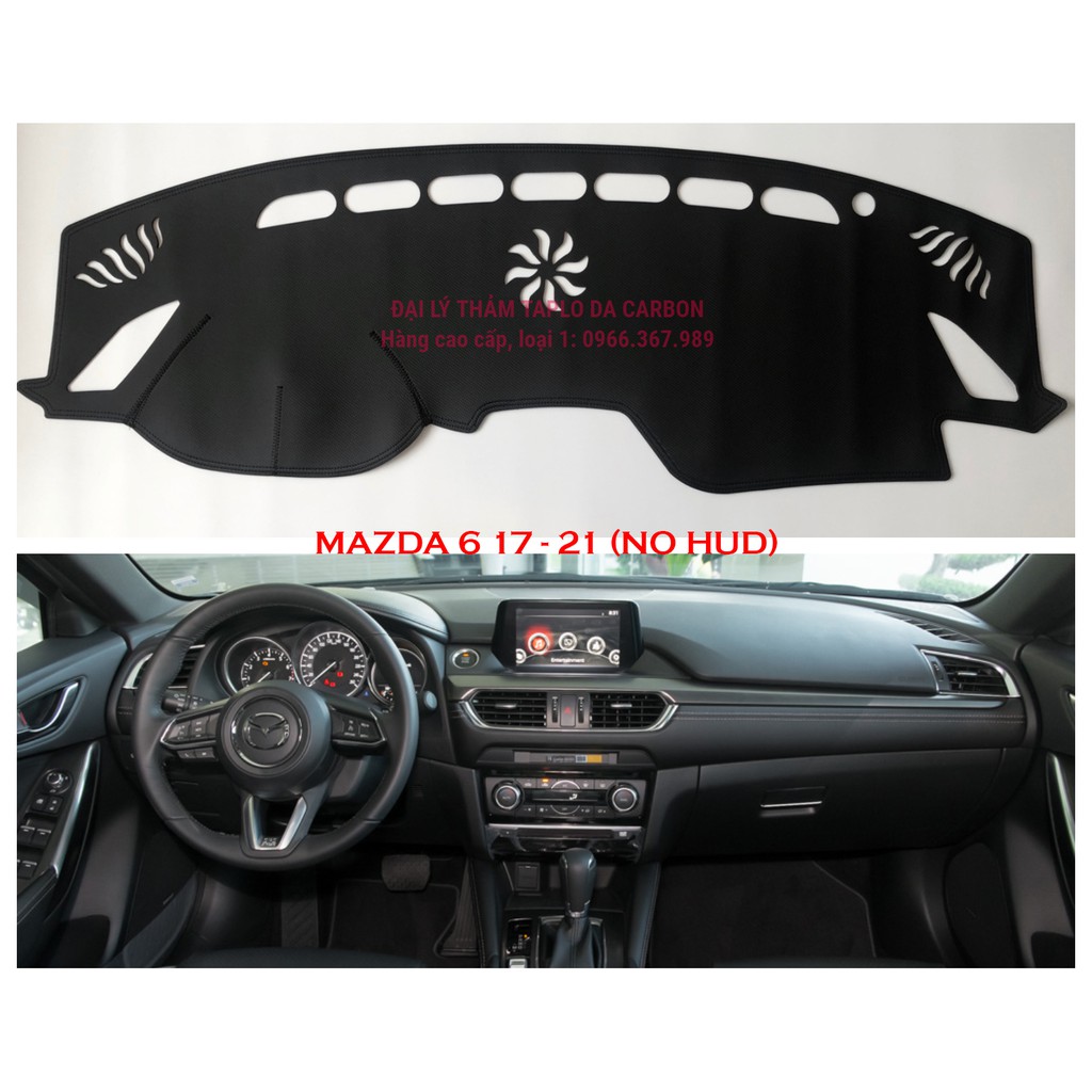 Thảm Taplo Da vân Carbon cao cấp xe MAZDA 6 | Shopee Việt Nam