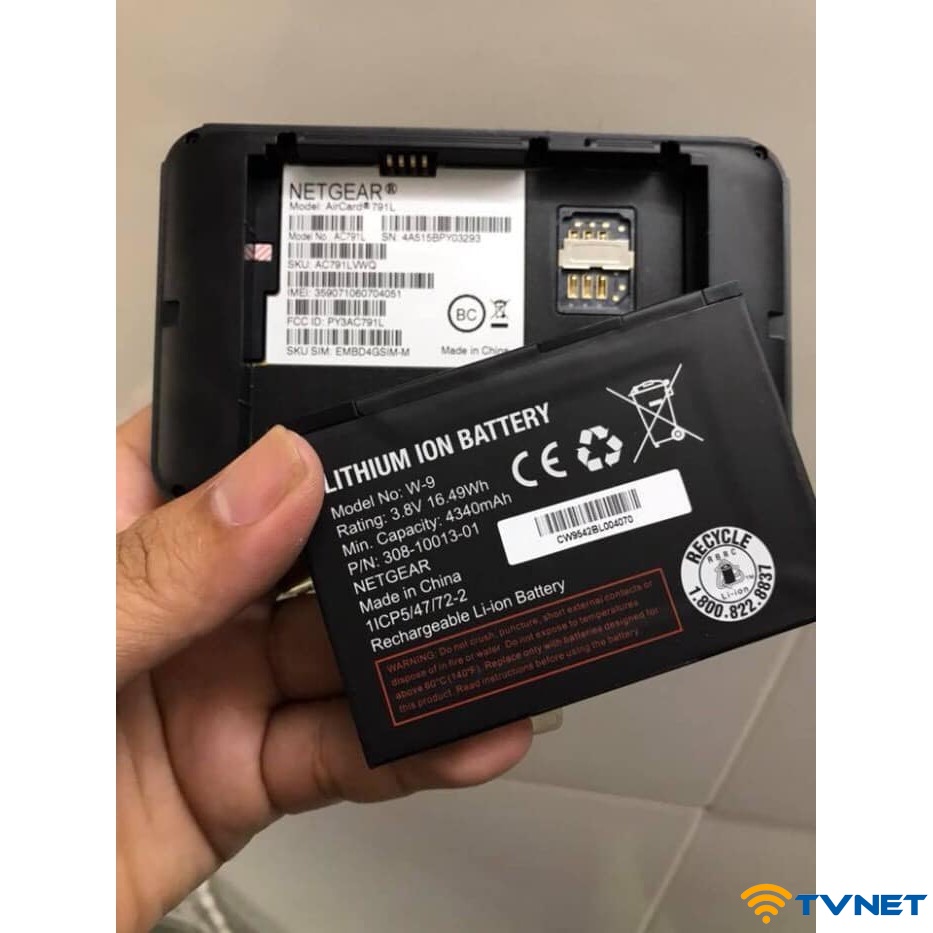 Pin Netgear 791L dung lượng 4340mAh. Hàng mới 100% | Shopee Việt Nam