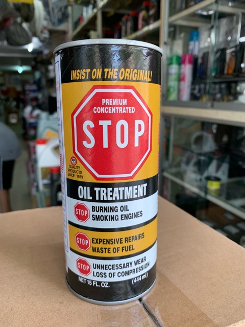PHỤ GIA NHỚT STOP OIL TREATMENT 444ml | Shopee Việt Nam