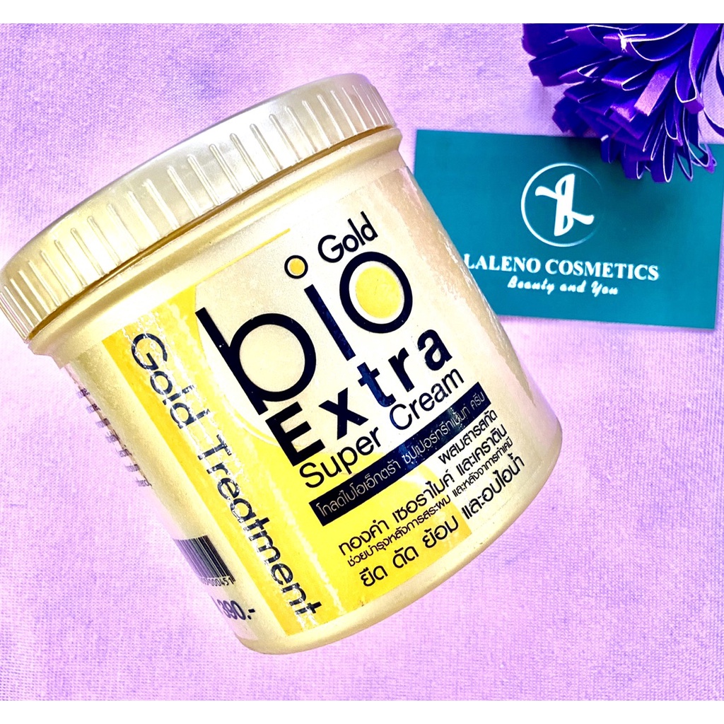 Dầu Ủ Xả HẤP Tóc Bio Gold Extra SUPER CREAM THÁI LAN 500ML | Shopee ...