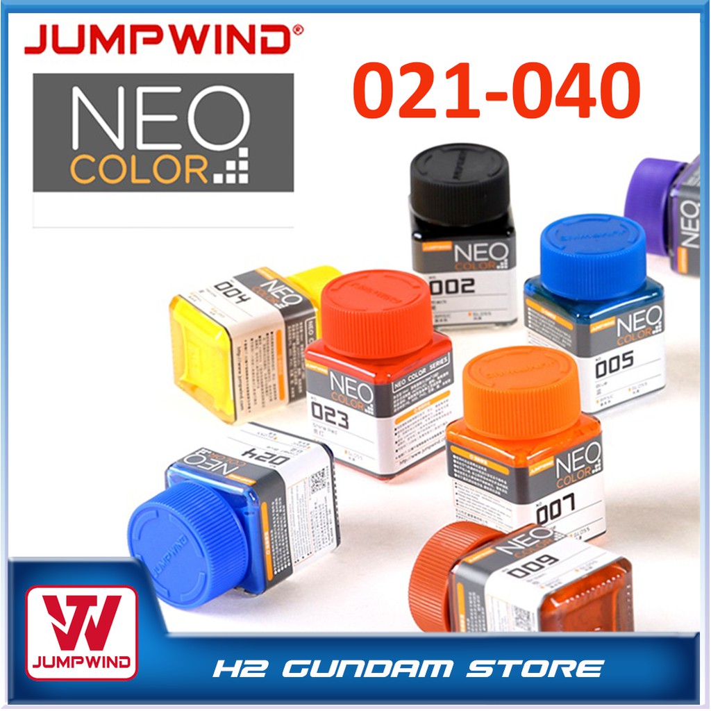 [Jumpwind] Sơn mô hình NEO Color JW021 - JW040 (Màu Basic) | Shopee ...