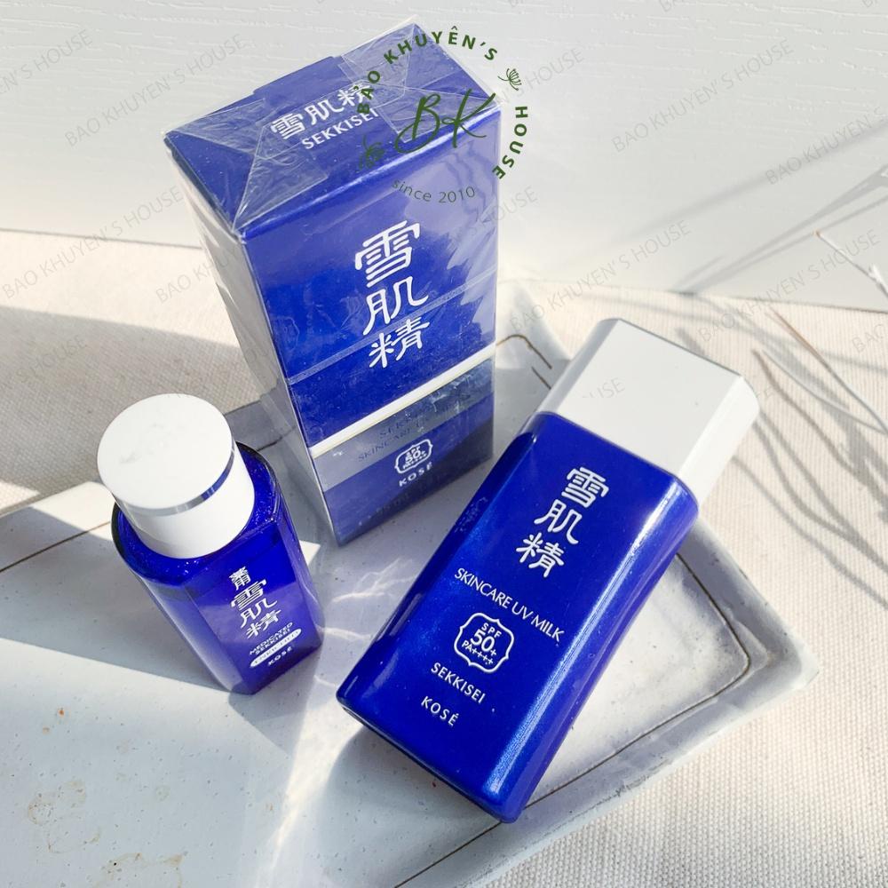 [HÀNG CÓ SẴN] Kem Chống Nắng Dạng Sữa Kose Sekkisei Skincare UV Milk SPF50+/PA++++ 55ml | Shopee ...