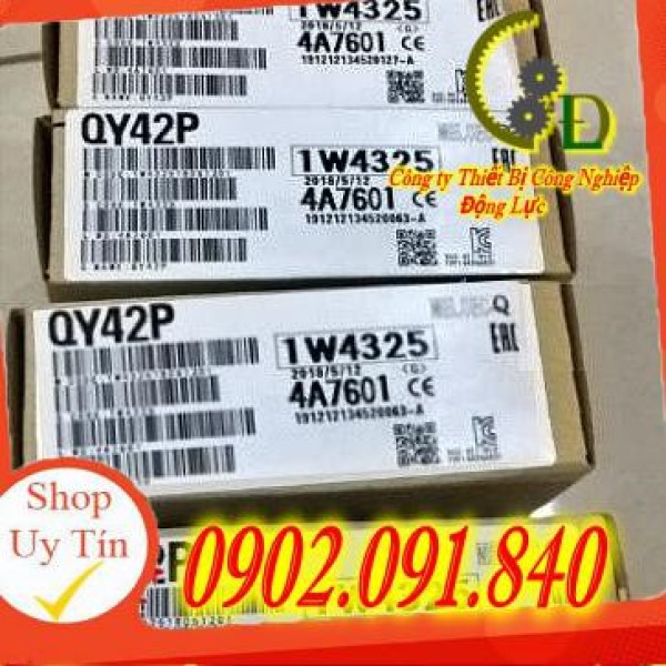 Module output QY42P Mitsubishi, mô đun ngõ ra 32 cổng transistor PLC ...