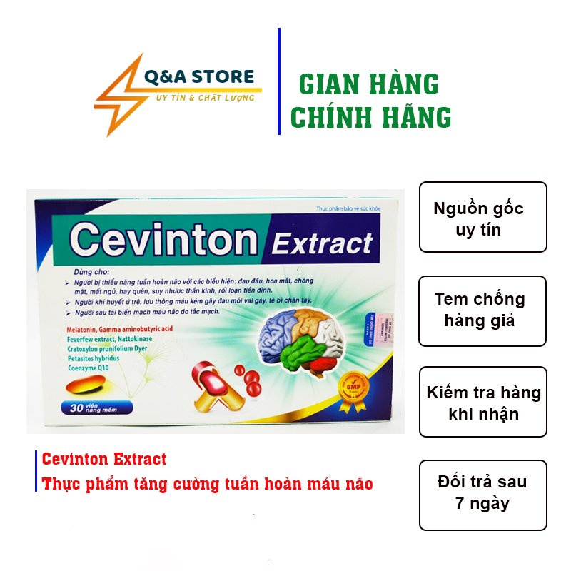 [CHÍNH HÃNG] Cevinton Extract hoạt huyết dưỡng não hỗ trợ giảm tai biến ...