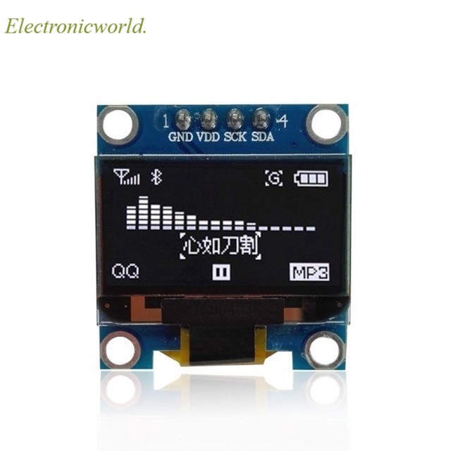 Bảng Mạch Màn Hình Oled Iic Oled Iic 128x64 I2C Ssd1306 12864 Lcd Gnd ...