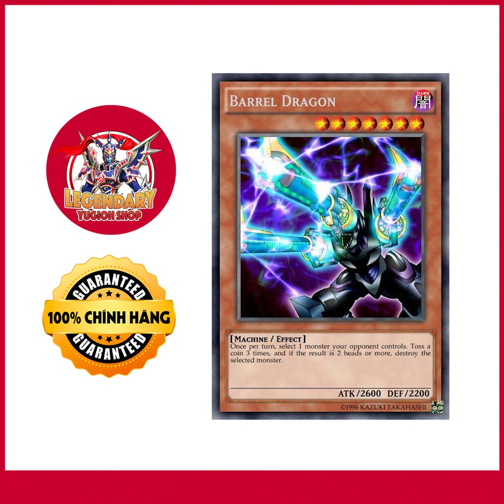 [Thẻ Bài Yugioh Chính Hãng] Barrel Dragon | Shopee Việt Nam