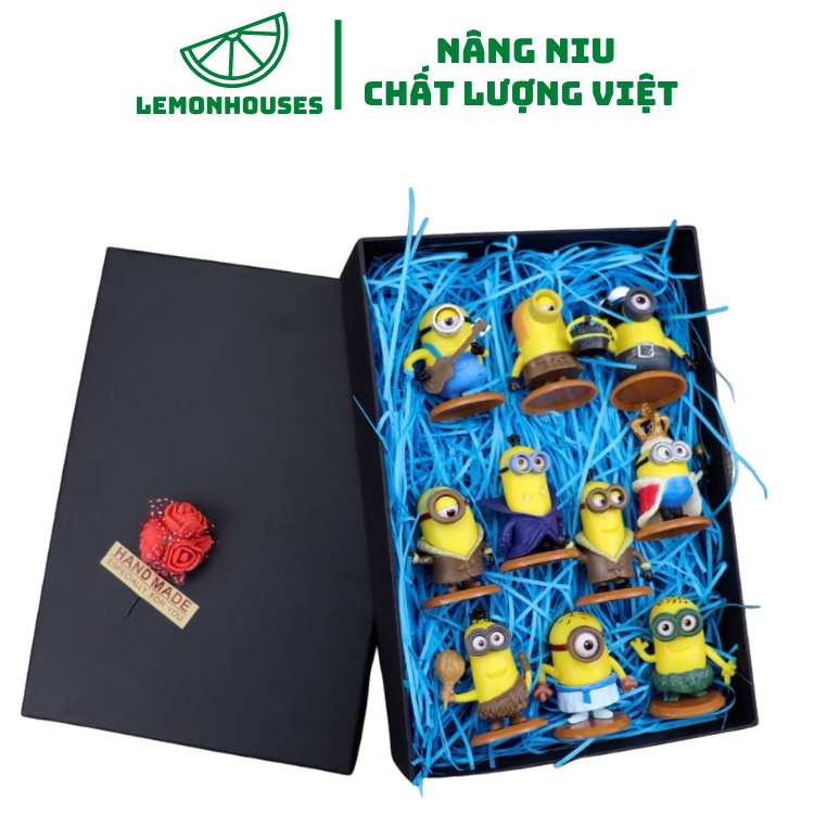 Hộp quà Minion siêu đáng yêu kích thước minion 6cm | Shopee Việt Nam