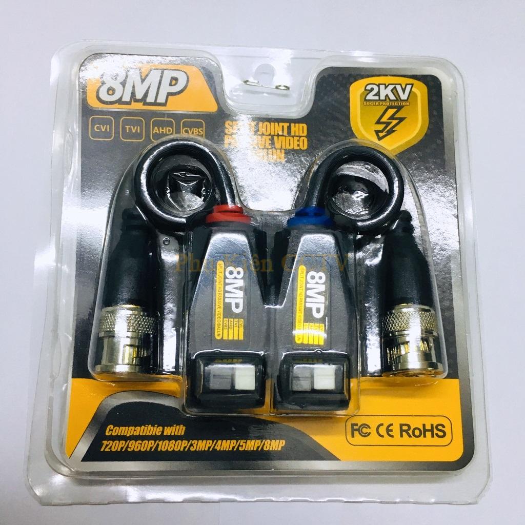 Video balun 8Mp 600M chống sét dùng cho hệ thống camera | Shopee Việt Nam