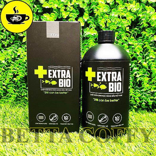 [Chai Lớn] Men vi sinh EXTRA BIO cao cấp cho hồ cá cảnh, thuỷ sinh - BETTA COFFY | Shopee Việt Nam