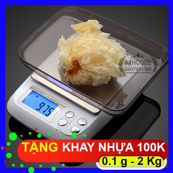 Cân Điện Tử Mini Đa Năng 0.1g/ 2Kg,Tặng 1 Khay Đựng | Shopee Việt Nam