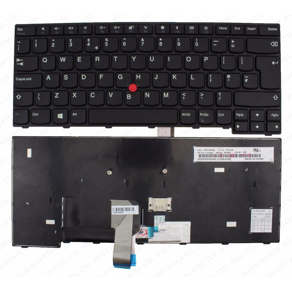 Bàn Phím Laptop IBM Lenovo ThinkPad E470 E470C E475 | Shopee Việt Nam