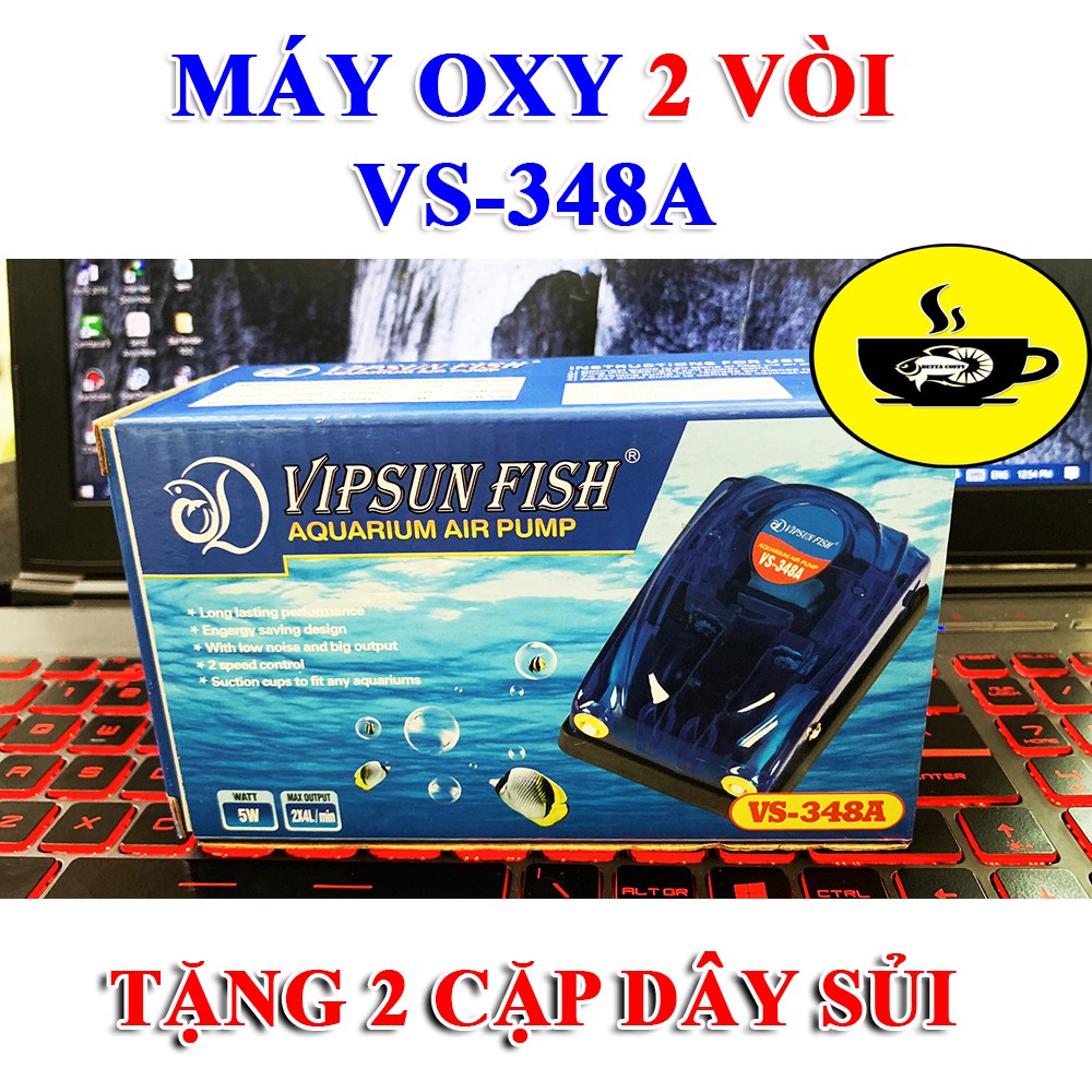 Máy bơm oxy hồ cá VIPSUN FISH VS cho bể cá | Shopee Việt Nam