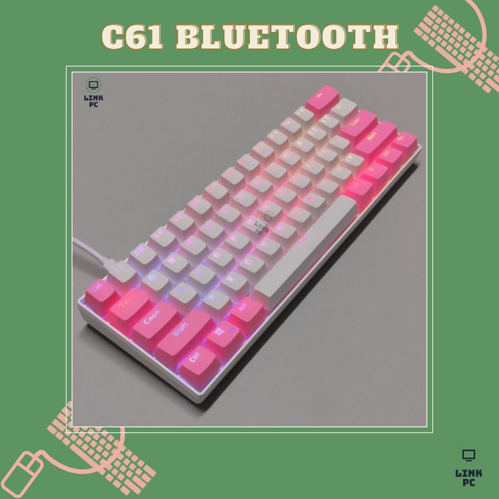 Phím Cơ Bluetooth CXTech C61 Led RGB New | Shopee Việt Nam
