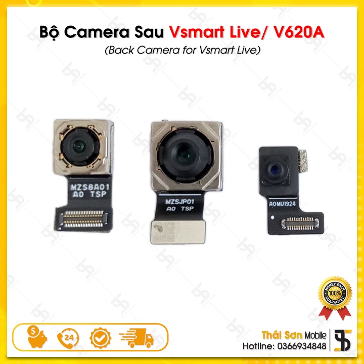 Camera Sau Vsmart Live / V620A - Bộ 3 Cam Sau Điện Thoại Vsmart Zin Bóc ...