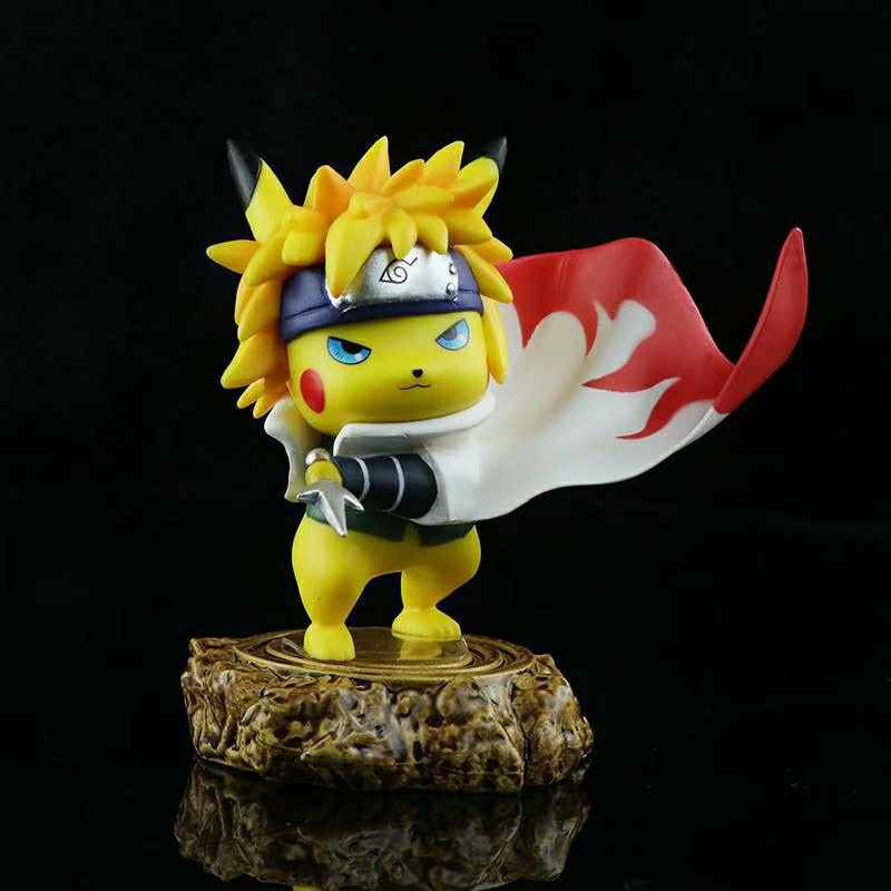 Mô hình Pikachu Cosplay Sasuke, Naruto, Obito, Madara 13cm | Shopee ...