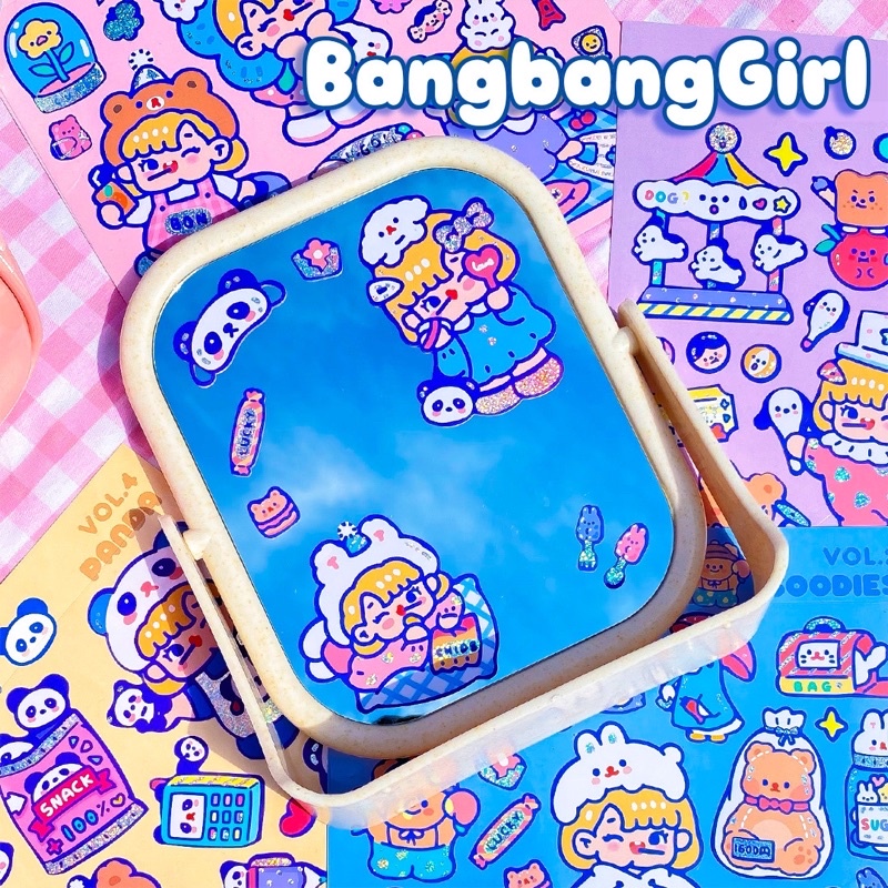 Sticker Milkjoy ( gồm 4 màu ) | Shopee Việt Nam