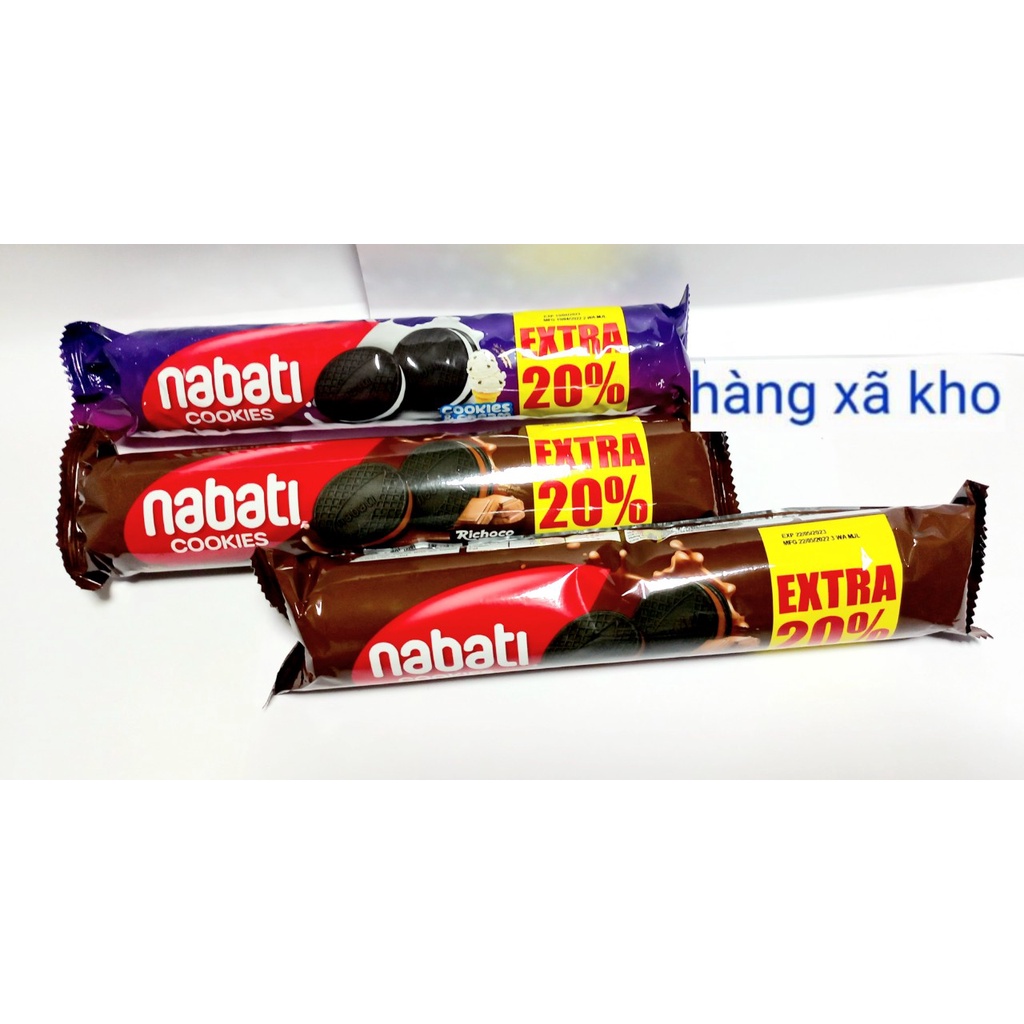 thanh 136 gr nabati cookies kem socola vani | Shopee Việt Nam