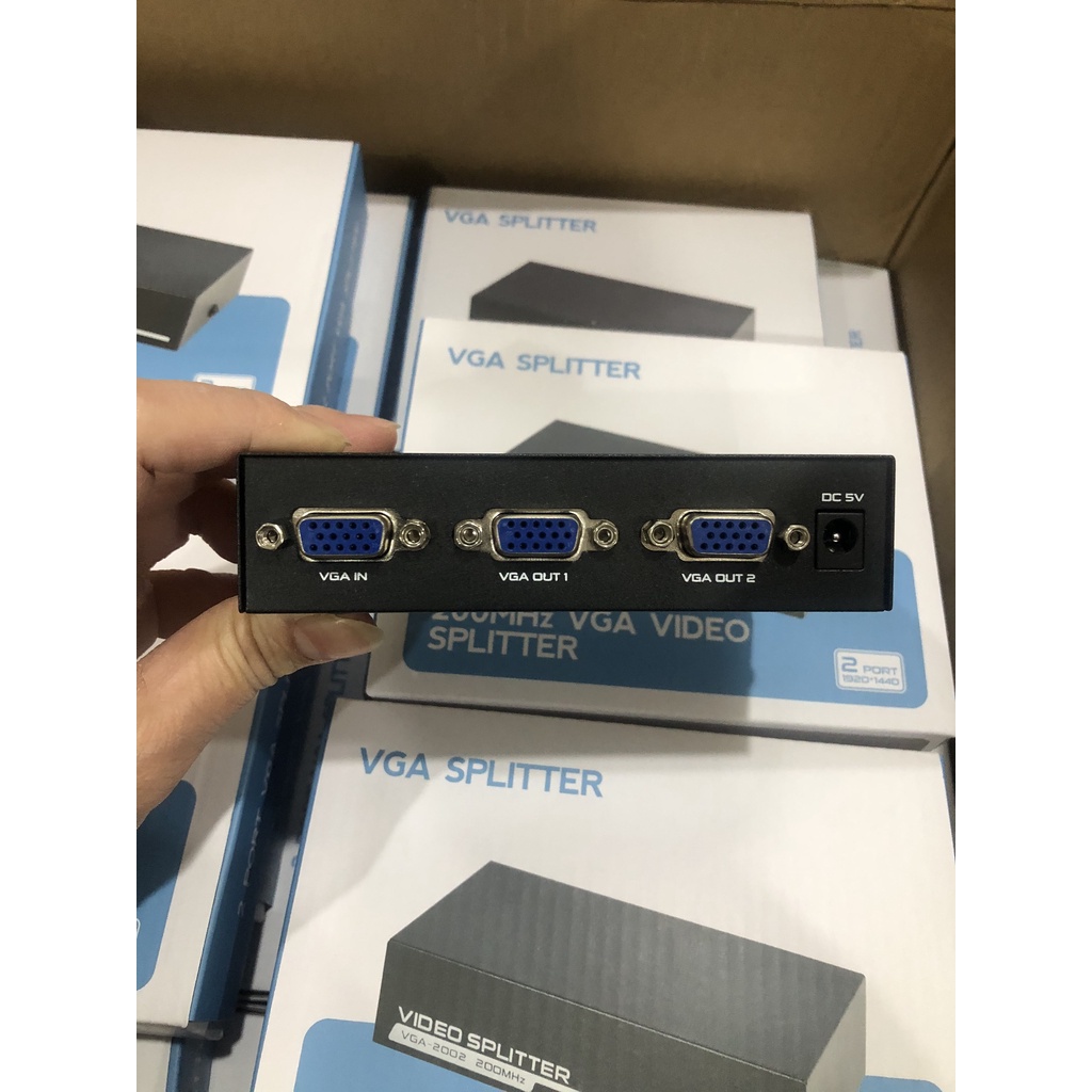 Bộ Chia 2 VGA CPU Ra 1 VGA Màn Hình (Port VGA Switch) | Shopee Việt Nam