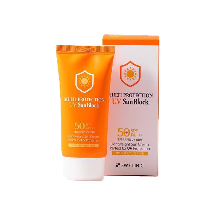 KEM CHỐNG NẮNG 3W CLINIC MULTI PROTECTION UV SUNBLOCK ( NEW) | Shopee ...
