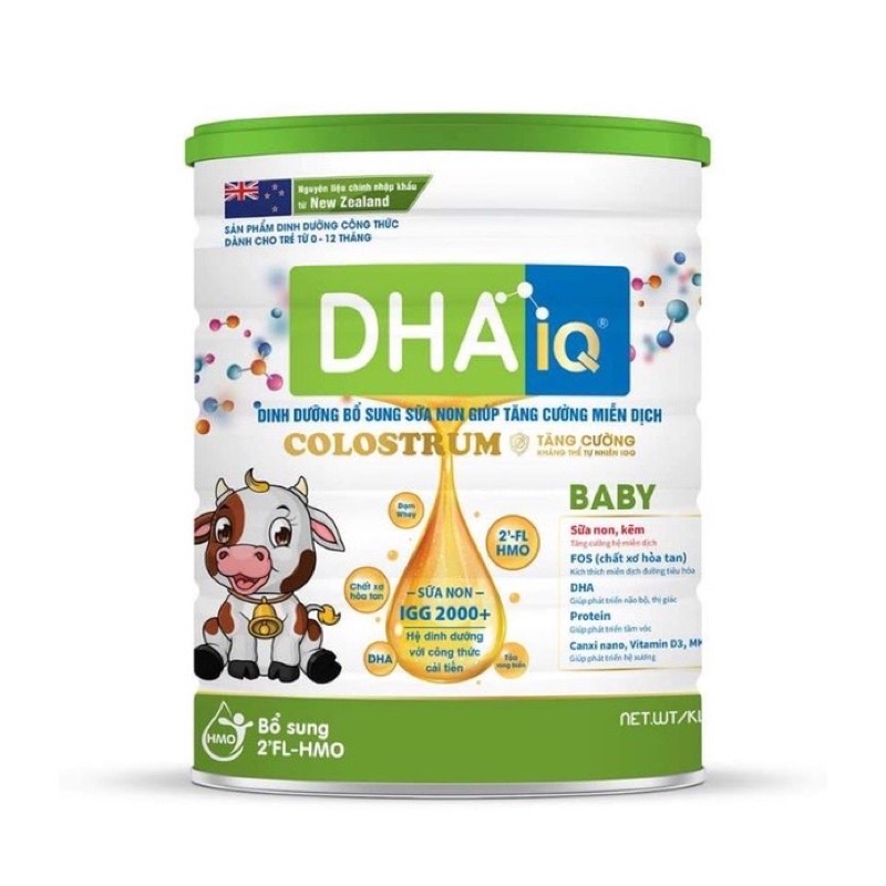 (MUA 5 TẶNG 1) Sữa DHA IQ Baby 900g date mới | Shopee Việt Nam