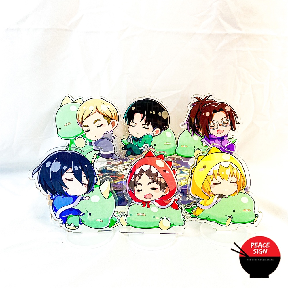 Standee Mini ATTACK ON TITAN ver KHỦNG LONG Đại Chiến Titan Mô hình ...