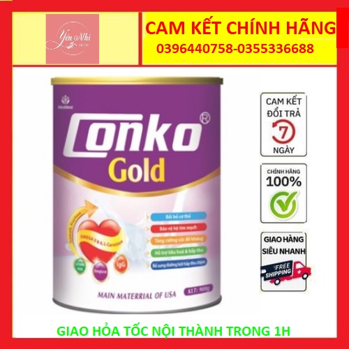 Sữa Conko God 800g sản phẩm dinh dưỡng cao năng lượng dùng cho người ốm ...