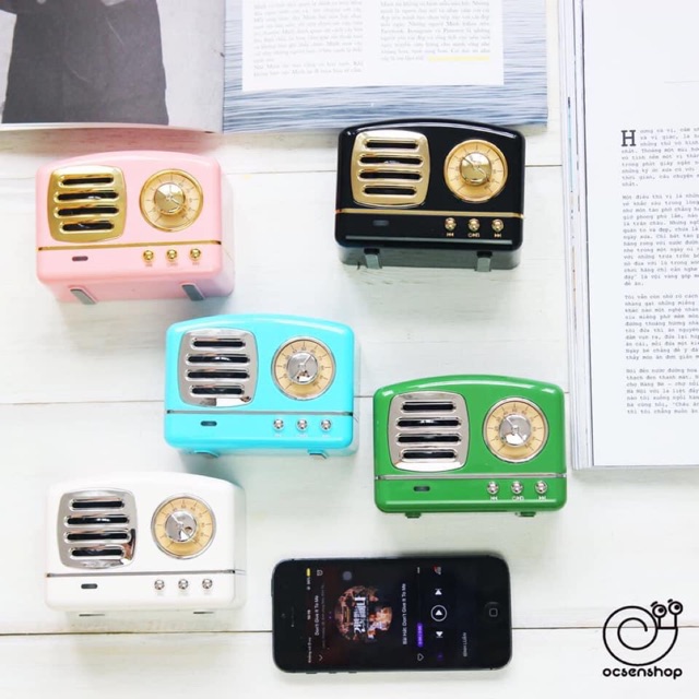 Loa Retro - Bluetooth | Shopee Việt Nam