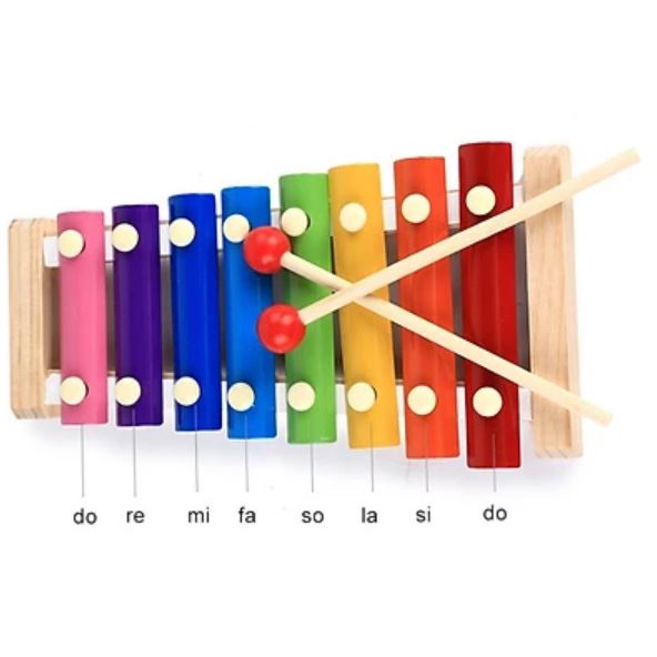 Đàn gỗ 8 âm, Đàn Xylophone 8 Thanh giúp bé học nhạc | Shopee Việt Nam