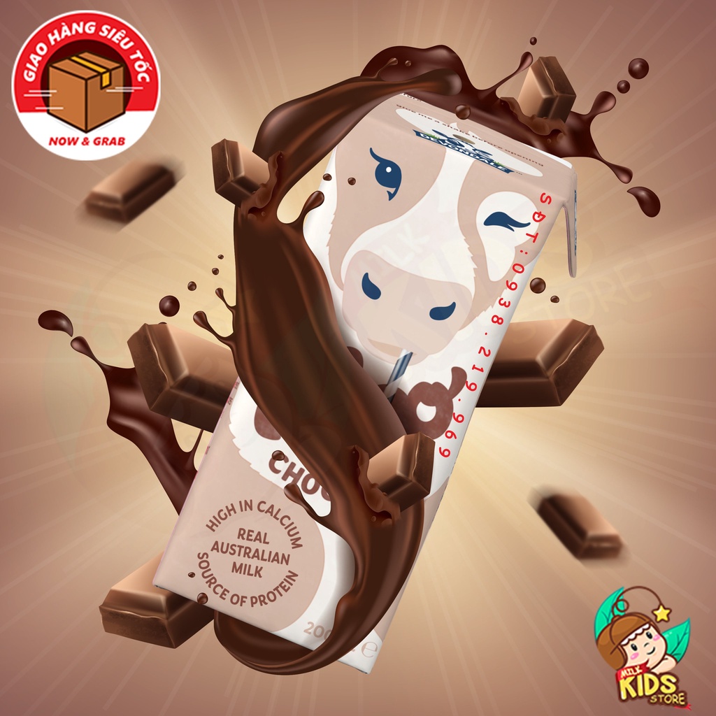 [LỐC 6 HỘP/200ML] Sữa tươi DEVONDALE dạng nước nội địa ÚC vị sô cô la | Shopee Việt Nam