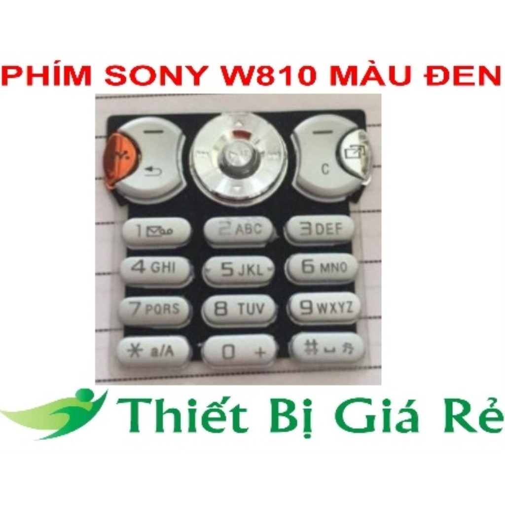 PHÍM SONY W810 MÀU ĐEN | Shopee Việt Nam