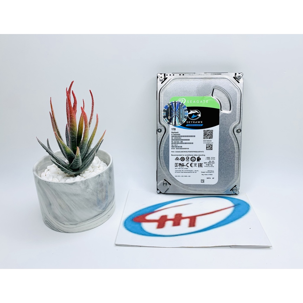 HDD SEAGATE Skyhawk 1TB 5900rpm 64MB - ST1000VX005 | Shopee Việt Nam