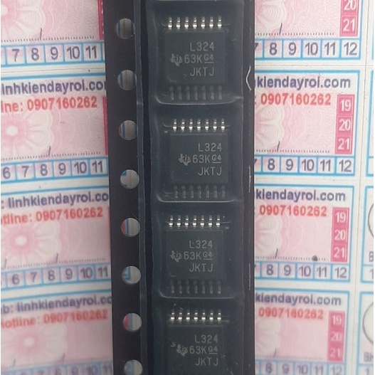 Linh kiện điện tử L324 LM324PWR LM324D LM324DR TSSOP-14 chính hãng | Shopee Việt Nam